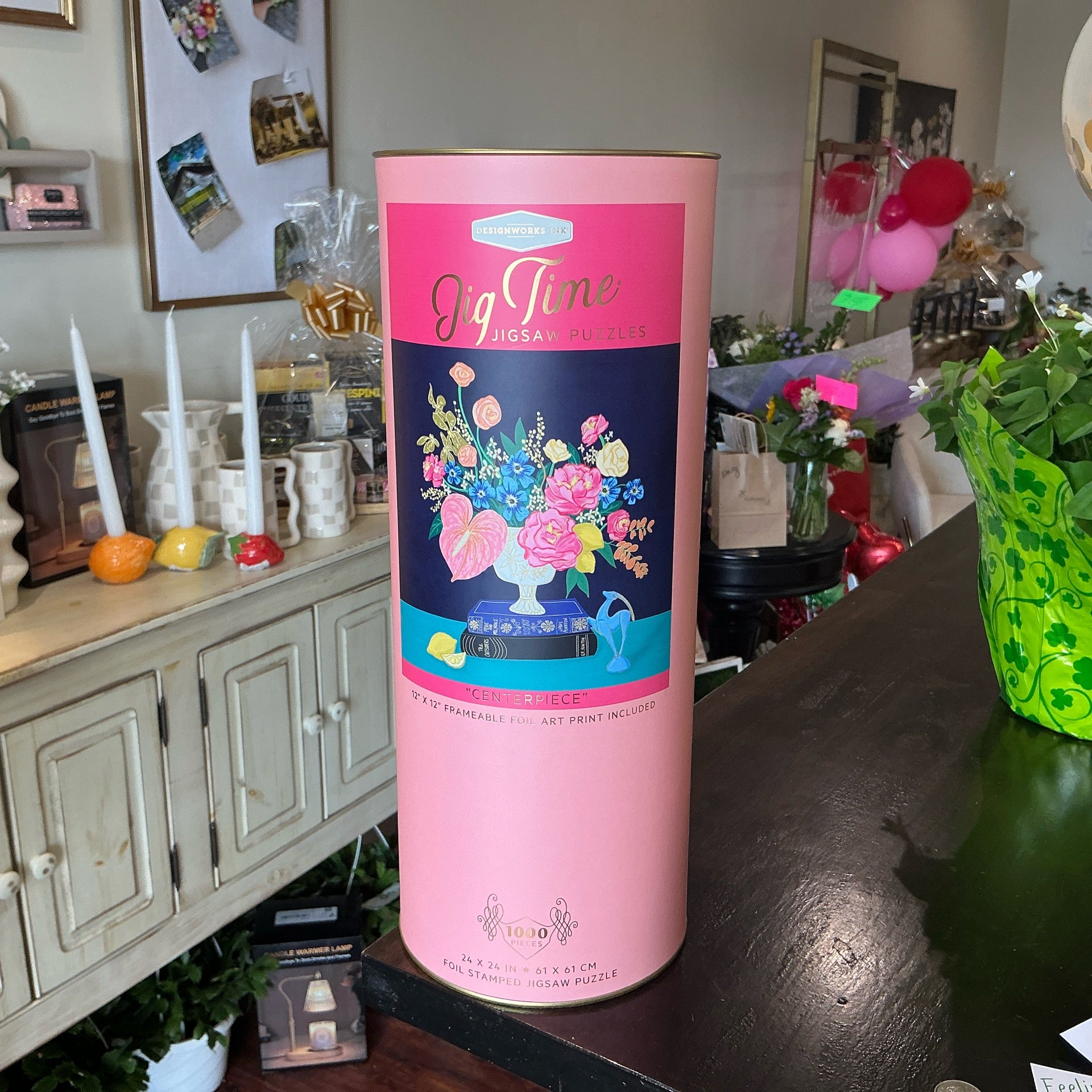 Jig Time “Centerpiece” puzzle | Katherine's Flower Shop